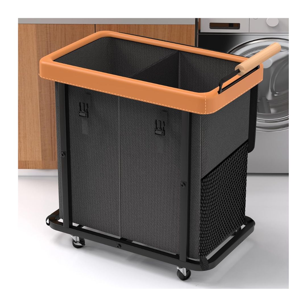 Extra Large Rolling Laundry Hamper - Mik Zenon