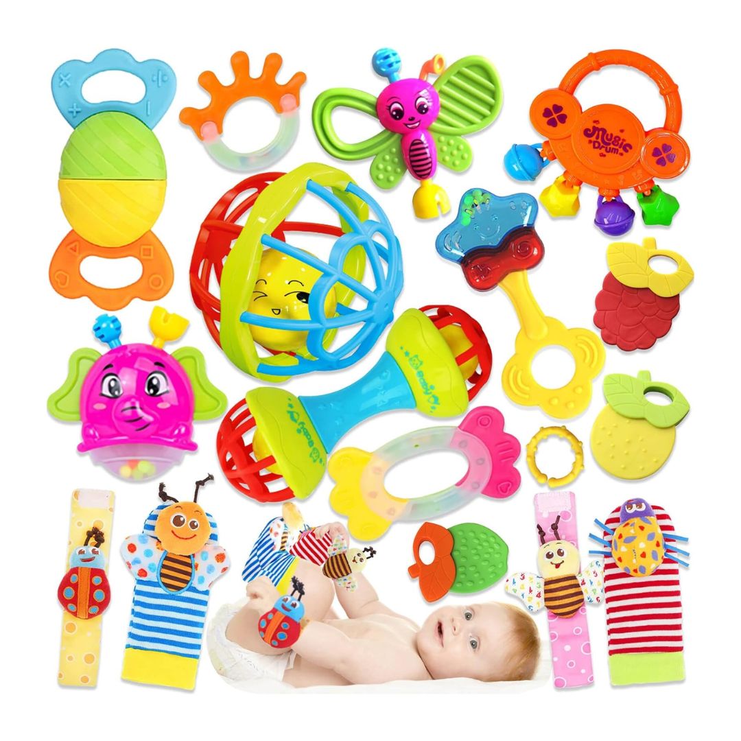 Baby Rattles 18 Pack - Mik Zenon