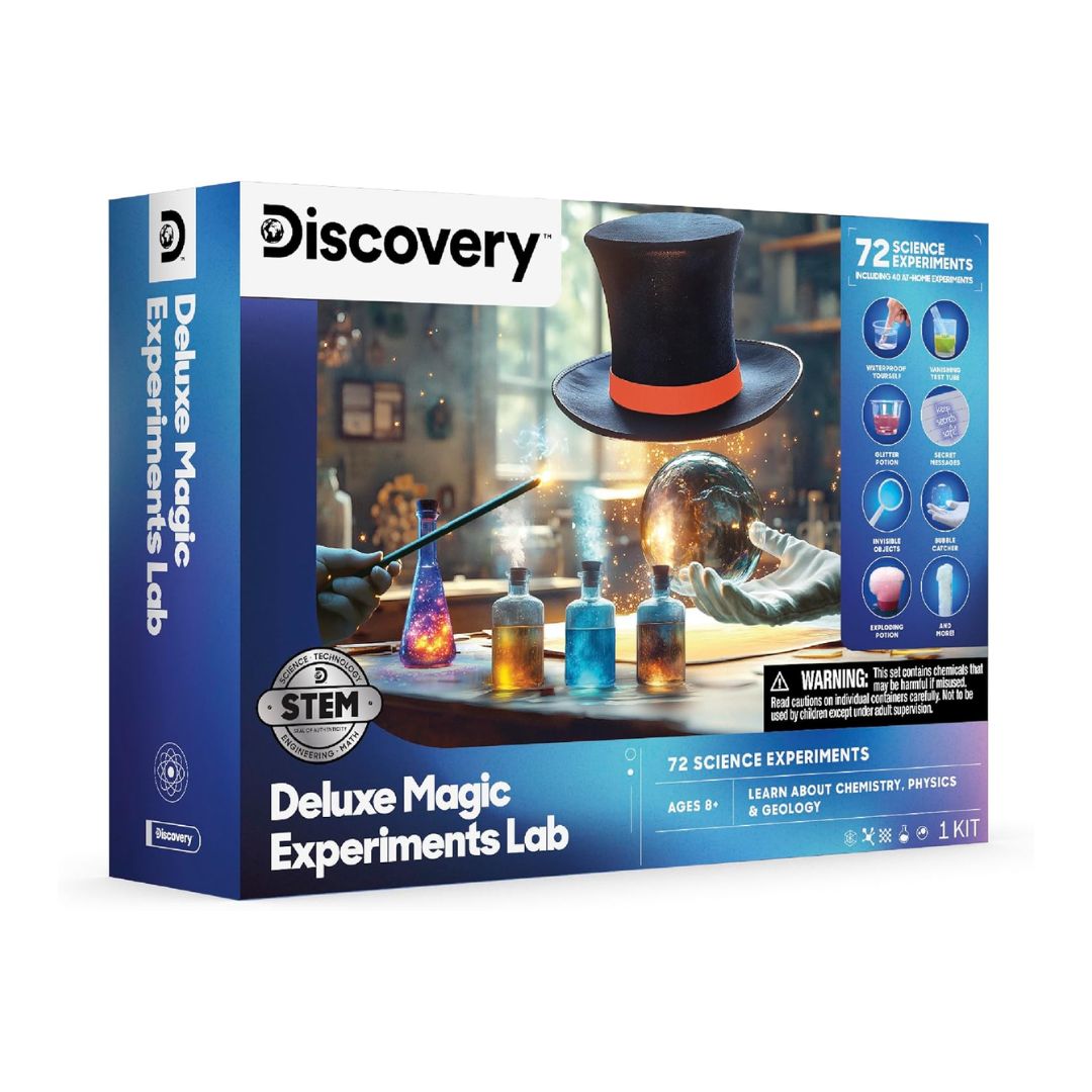 Discovery Magic Science Lab (72 STEM Experiments) - Mik Zenon