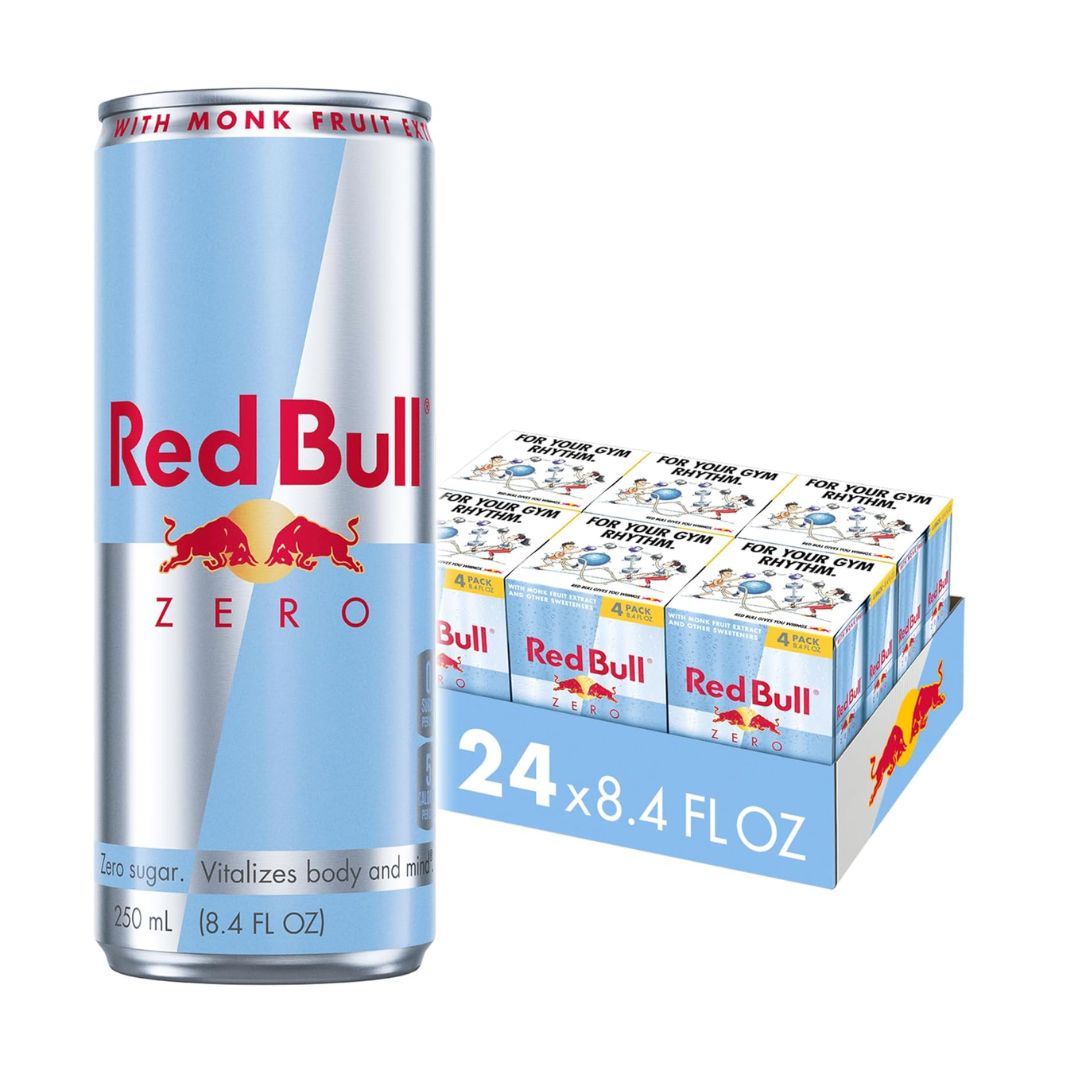 Red Bull Zero Energy Drink (24 Pack) - Mik Zenon