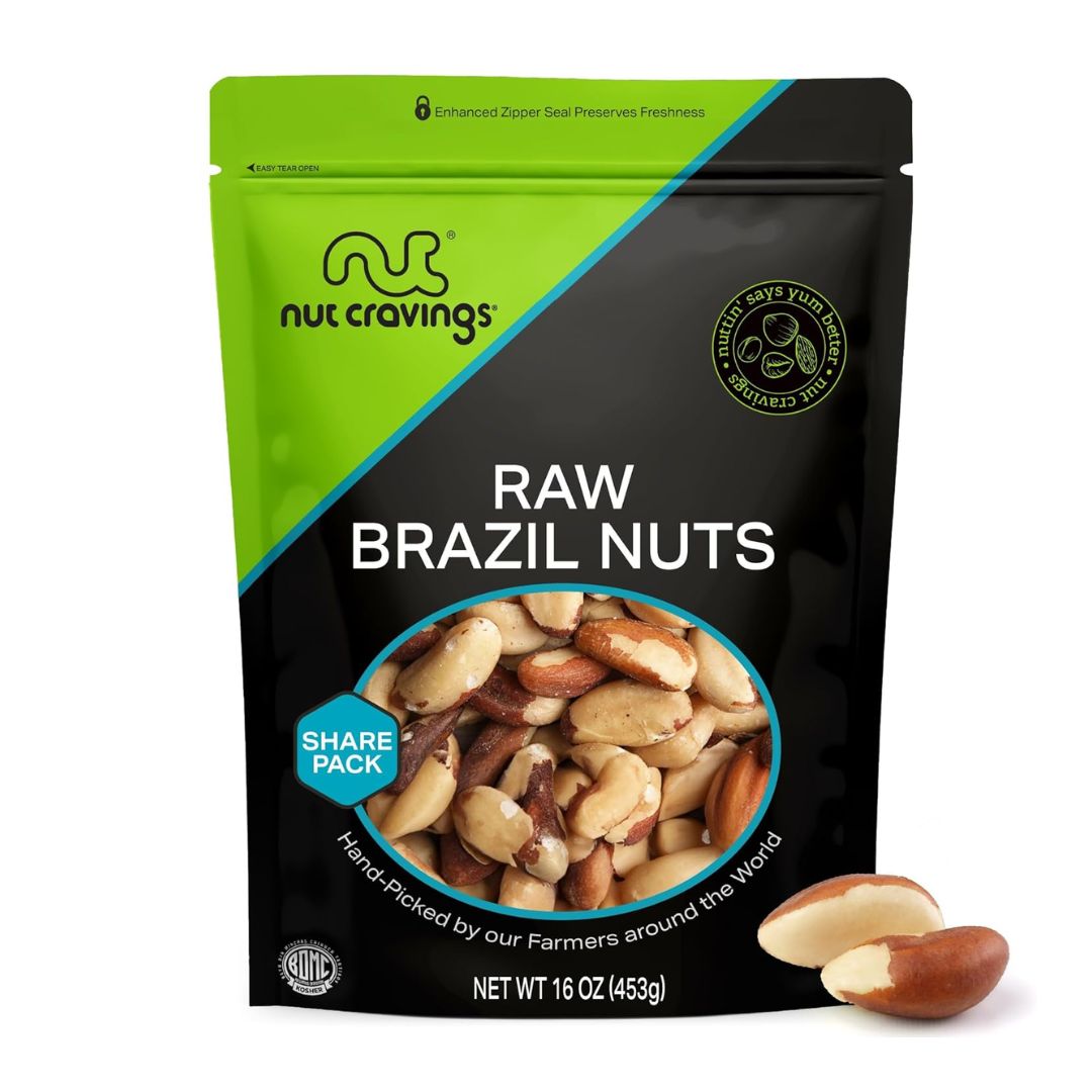Nut Cravings Raw Brazil Nuts - Mik Zenon